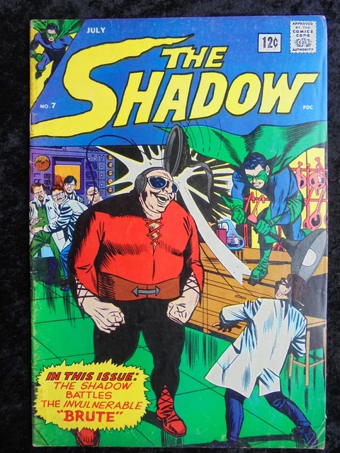 BANDE DESSINÉE THE Shadow #7 1965 Archie Comics Âge D'argent EUR 14,05 ...
