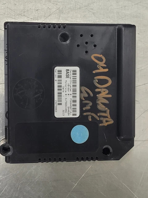 01-04 DODGE DAKOTA body control module BCM BCU Central Timing CTM ...