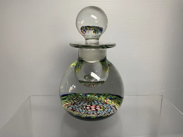 CAITHNESS PAPERWEIGHT GLASS Bottle Perfume/Ink EUR 52,43 - PicClick IT