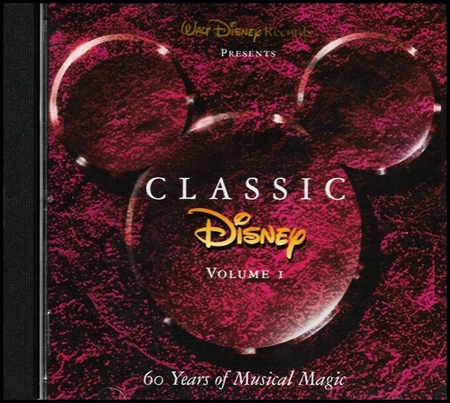 CLASSIC DISNEY VOLUME 1 - 1995 CD - ALADDIN Mary Poppins LION KING ...