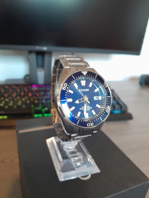 CITIZEN BN0201-88L ECO-DRIVE Super-Titanium Promaster 44mm 20 ATM £250. ...