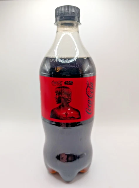 COCA-COLA ZERO SUGAR Star Wars Edition Luke Skywalker Character 20 Oz ...