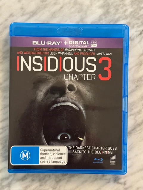 INSIDIOUS CHAPTER 3 Blu-Ray $18.00 - PicClick AU