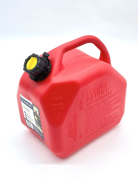 SCEPTER 10 LITRE Petrol/Fuel Can Jerry Can with Spout 10L £16.25 ...