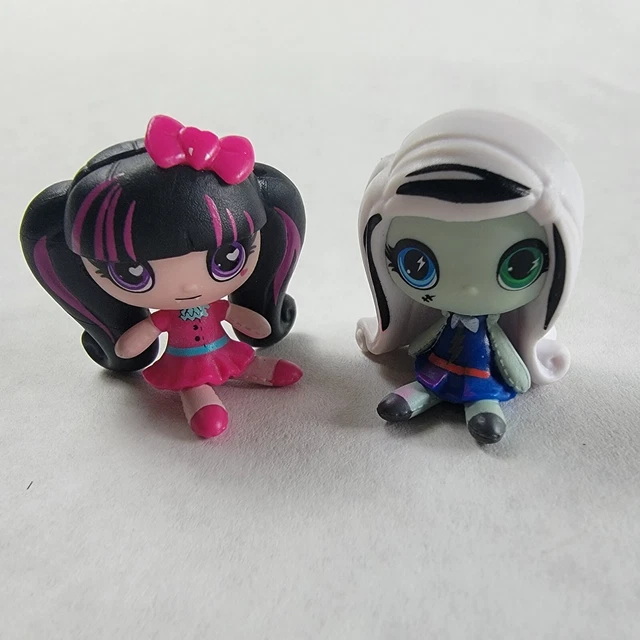 MONSTER HIGH MINIS Series 1 Frankie Stein & Draculaura Mini Figures ...