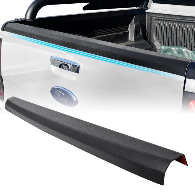 FOR FORD RANGER 2012-2022 Wildtrak Black Tailgate Cover Rail Guard Cap ...