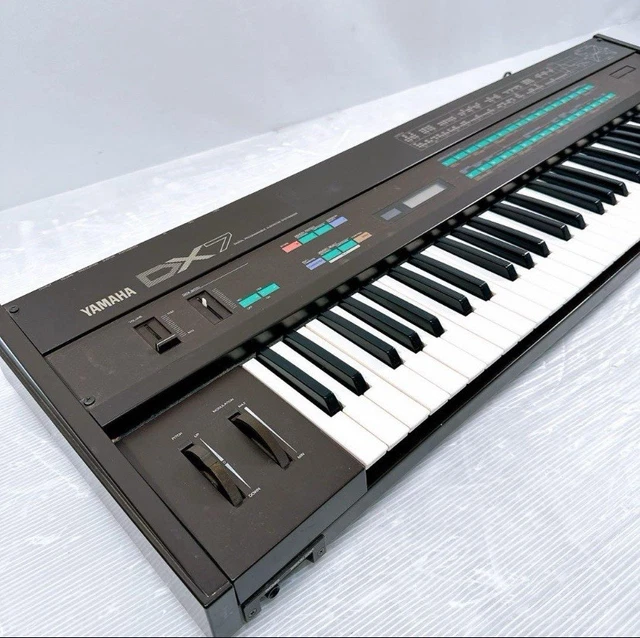 YAMAHA DX7 DIGITAL Synthesizer Vintage FM Synth Keyboard Japan Tested £ ...