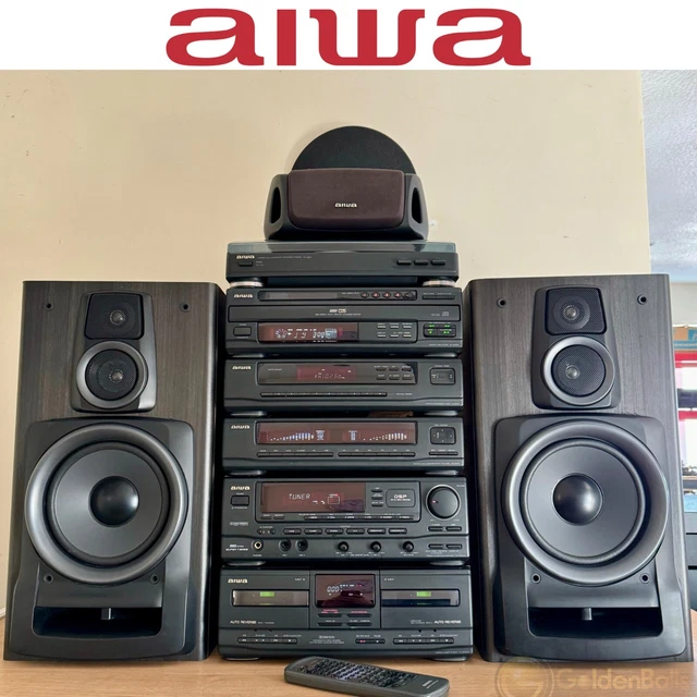 AIWA MX-Z9400M STEREO Stack System Hifi Separates Sound Speakers ...
