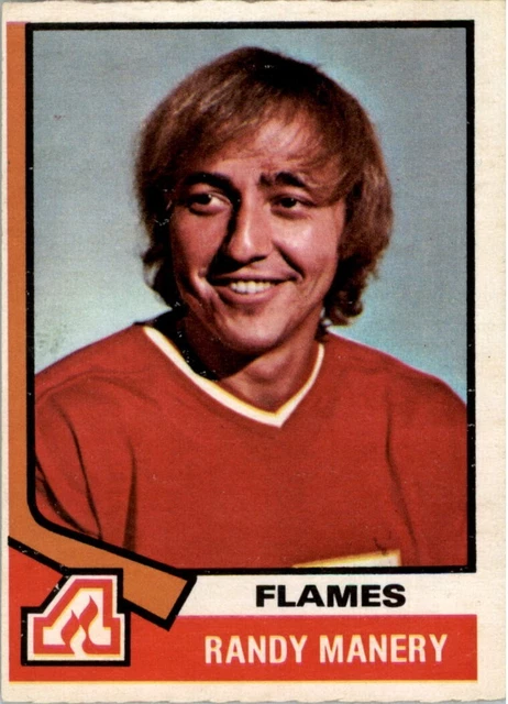 1974-75 O-PEE-CHEE HOCKEY #86 Randy Manery Atlanta Flames $2.12 ...