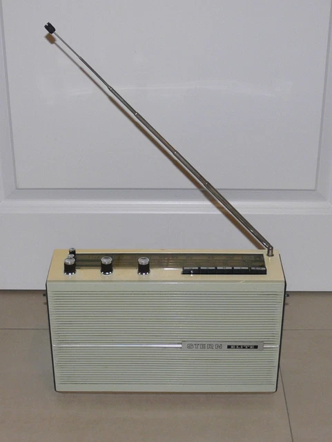 DDR RFT STERN Elite R150 Transistorradio 1967/68 alte ZF, alter Drehko ...