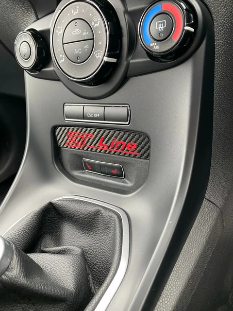 FIESTA ST MK7.5 Cubby Hole Dash Dashboard Filler Carbon (White/Silver ...