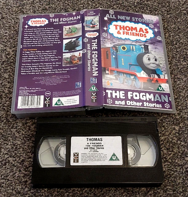 THOMAS & FRIENDS The Fogman & Other Stories Pal Vhs Video Kids Children ...