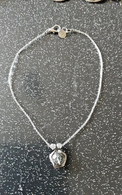 RARE CRÉATEUR COLLIER Couture Vintage signé stella cadente EUR 75,00 ...