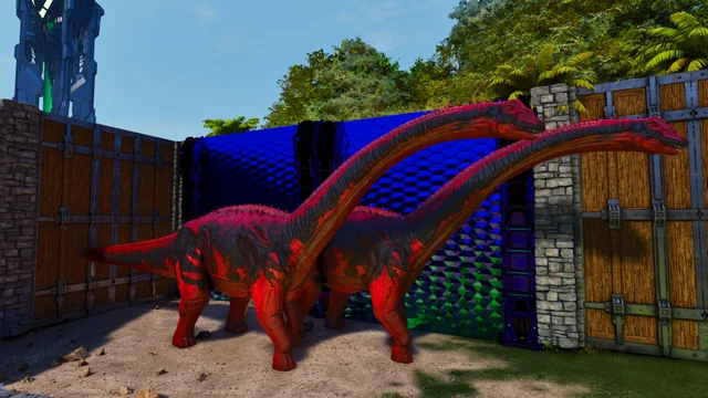ARK SURVIVAL ASCENDED PvE PC/XBOX/PS5 Top Stats Brontosaurus Deadpool ...