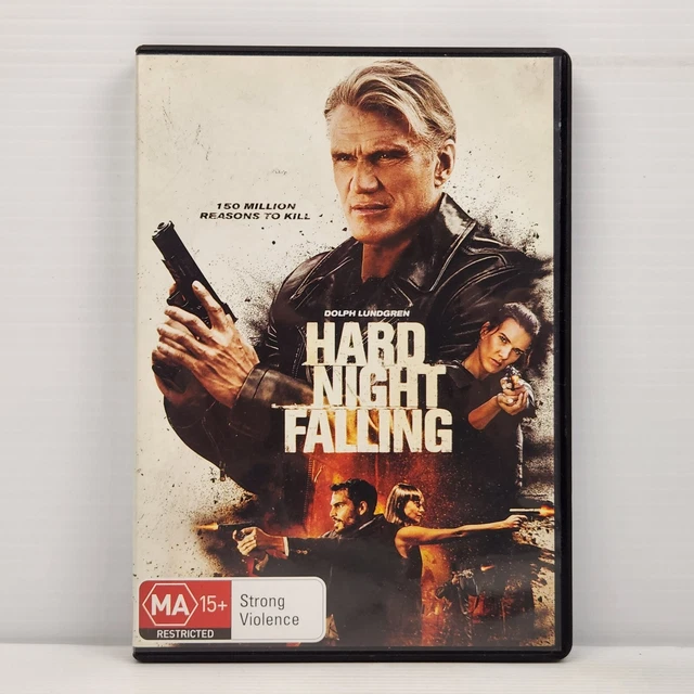 HARD NIGHT FALLING DVD Movie 2019 Dolph Lundgren Dir. Giorgio Bruno ...