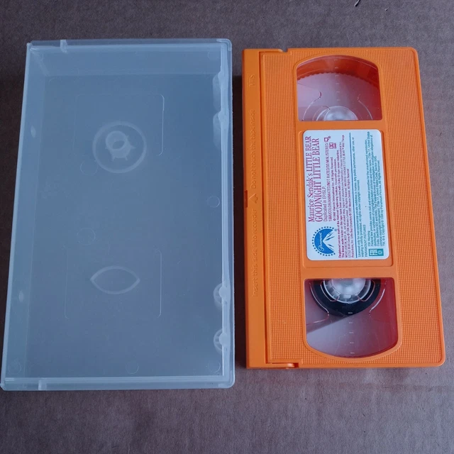 MAURICE SENDAK’S LITTLE Bear Goodnight Little Bear VHS Orange Tape ...