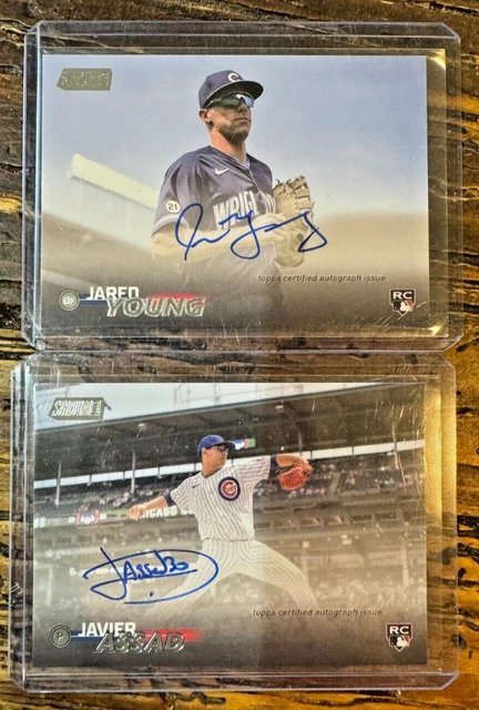 CHICAGO CUBS - Autografi Javier Assad, Jared Young Rookie - 2023 Topps ...