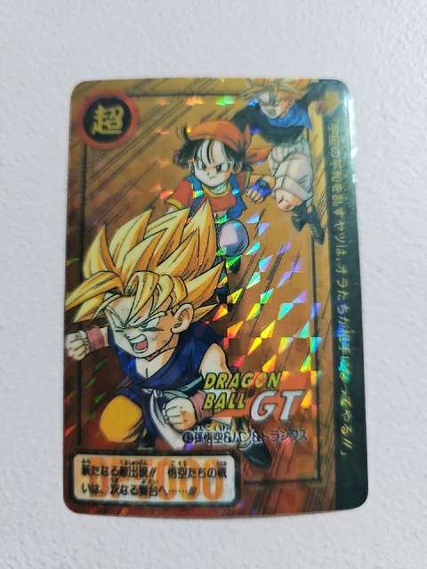 Dragon Ball Gt Sticker Holo Goku Pan Trunks Qty Aval Eur 247 Picclick Fr