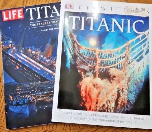 LIFE MAGAZINE TITANIC Tragedy, Eye Witness Shook The World 100 years ...
