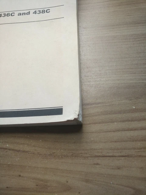 CATERPILLAR 416C 426C 428C 436C 438C Backhoes Operators Manual July 2008 $90.00 - PicClick CA