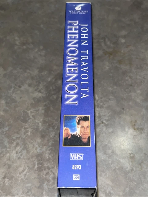 PHENOMENON (VHS, 1996) John Travolta, Kyra Sedgwick, Forest Whitaker ...