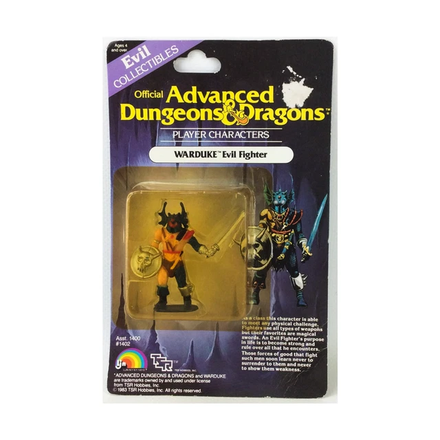 FIGURA DE ACCIÓN LJN Warduke - Luchador Malvado VG/Mint EUR 119,22 - PicClick ES