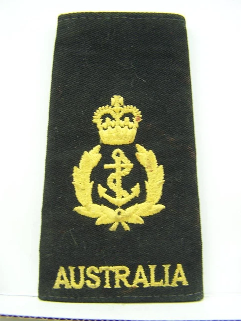 AUSTRALIAN NAVY EPAULETTE rank insignia 'Chief Petty Officer' 960 $29. ...