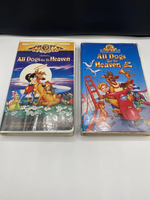 ALL DOGS GO to Heaven 1 & 2 VHS Tapes MGM Family Entertainment £9.41 ...