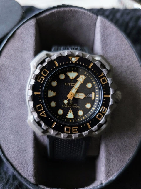CITIZEN DIVERS DIVE Watch ProMaster Marine Eco-Drive Titanium Case £99. ...