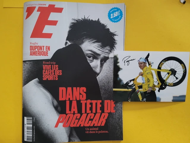 MAGAZINE L' ÉQUIPE 24 Septembre 2025🚲Portrait Tadej Pogacar Show ...