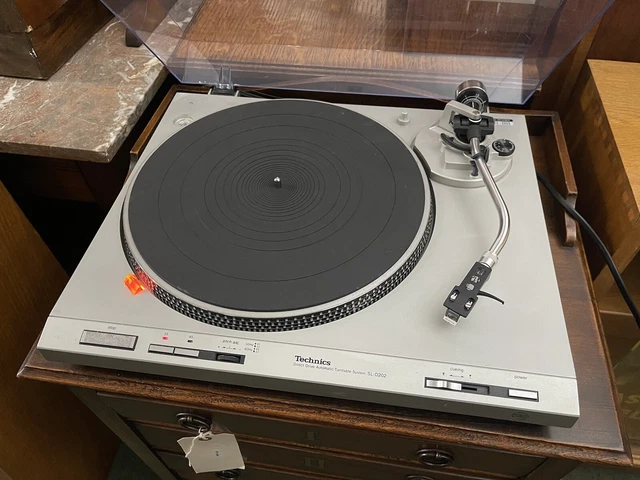 TECHNICS SL-D202 GIRADISCHI Direct Drive Anni '80 Vintage EUR 204,60 ...