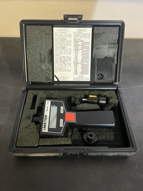 AMETEK DIGITAL TACHOMETER Model 1726 $15.00 - PicClick