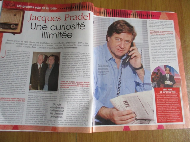 COUPURE DE PRESSE Jacques Pradel Ref Nd .475 EUR 3,00 - PicClick FR