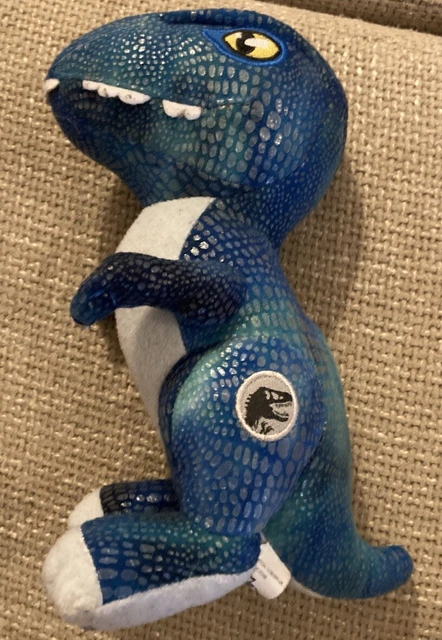 POSH PAWS VELOCIRAPTOR Jurassic World 9" Blue Dinosaur Plush Toy £9.04 ...
