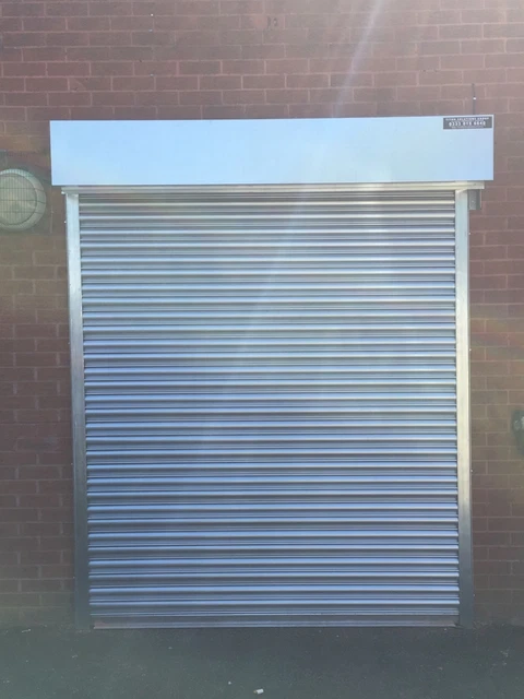 HIGH SECURITY GALVANISED Electric Operation Roller Shutter Doors £392. ...