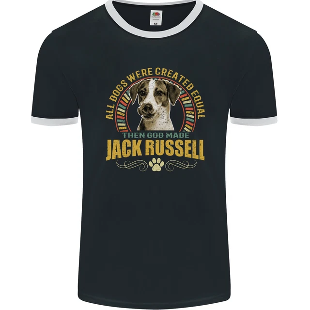 UN T-SHIRT RINGER Pour Homme Jack Russell EUR 19,94 - PicClick FR