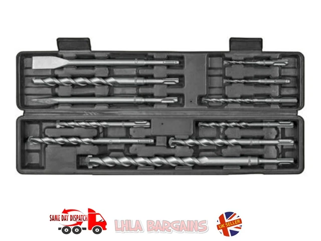 PARKSIDE HAMMER DRILL & Chisel Bit Set PGBS 2 B2 (11 Piece Set) £21.95 ...