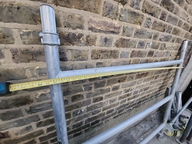 BOSS YOUNGMAN 3 Rung 1.5m Aluminium Scaffold Tower Wide Double Frame £ ...