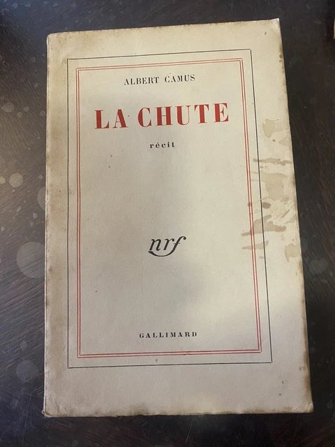 ALBERT CAMUS - La Chute - Nrf - 1956 - Édition Originale EUR 5,00 ...