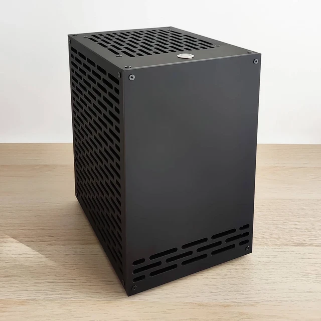 MALKANS SF8G MINI ITX Computer Case Very small form factor Black. Next ...