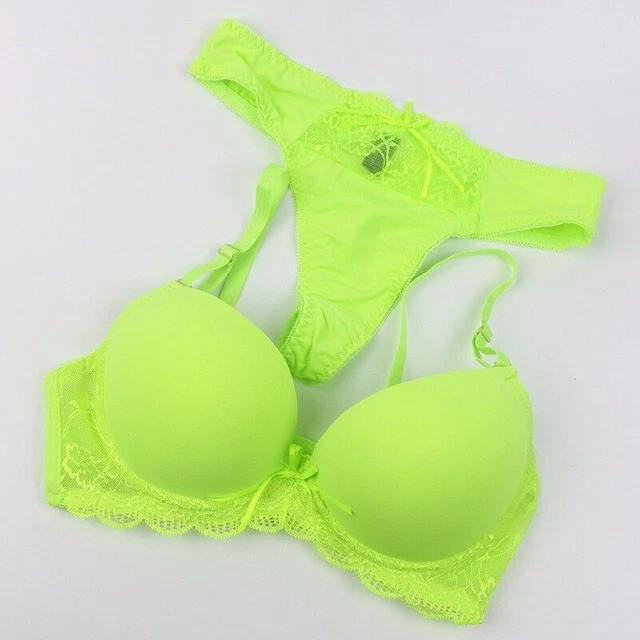 Sexy Spitzen Bh Set Damen Unterwäsche Dessous Push Up Bh Luxus Set 75
