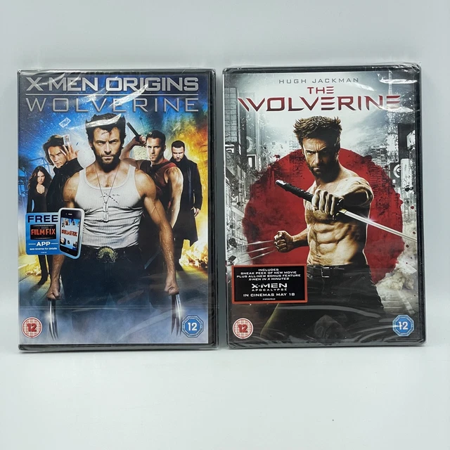 THE WOLVERINE / X-Men Origins Wolverine [DVD] 2 Film Bundle • UK R2 ...