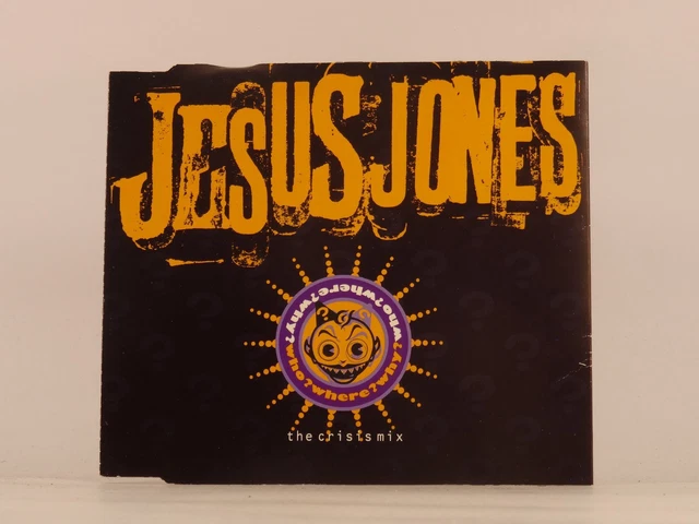 JESUS JONES WHO WHERE WHY (L24) 4 Track CD Single Picture Sleeve EMI ...