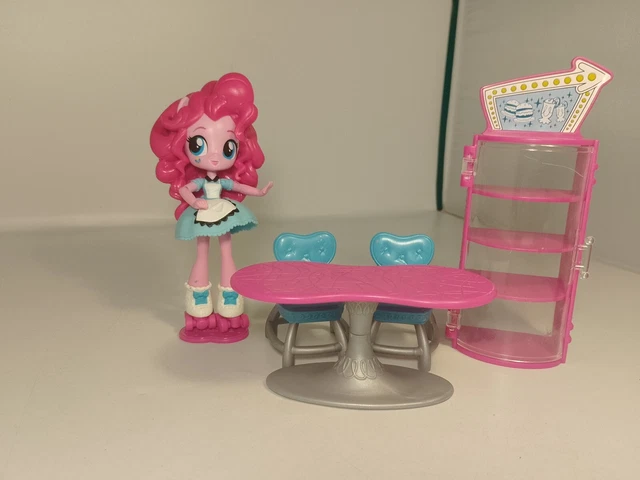 MY LITTLE PONY Equestria Girls Mini Dolls Pinkie Pie Sweet Snacks Cafe Playset £6.99 - PicClick UK