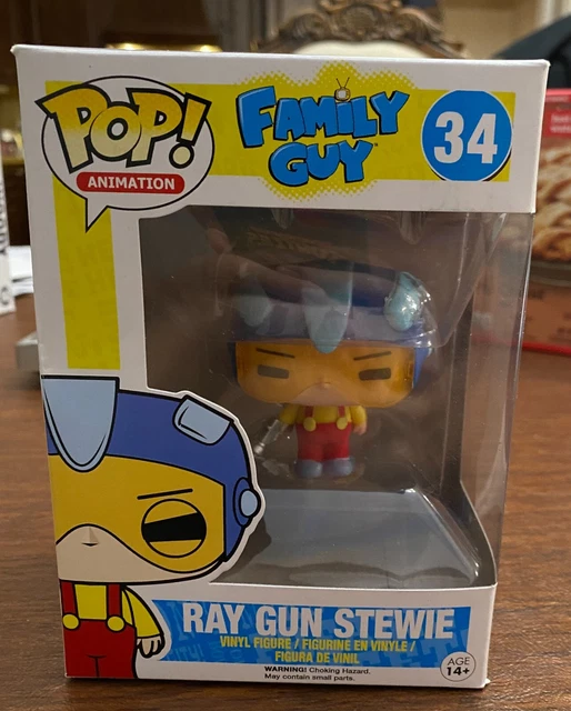 FIGURINE VINYLE FUNKO POP Animation Family Guy RAY GUN STEWIE 34 TV ...