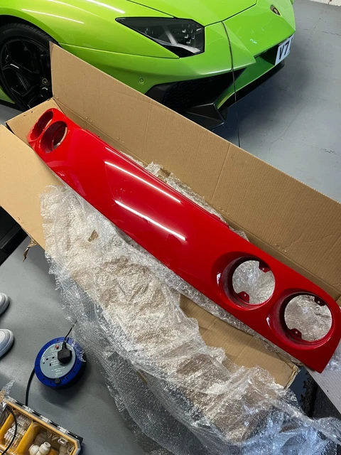 GENUINE FERRARI 360 Modena Spider Rear Trim Rear F360 Rear Cover Grill ...