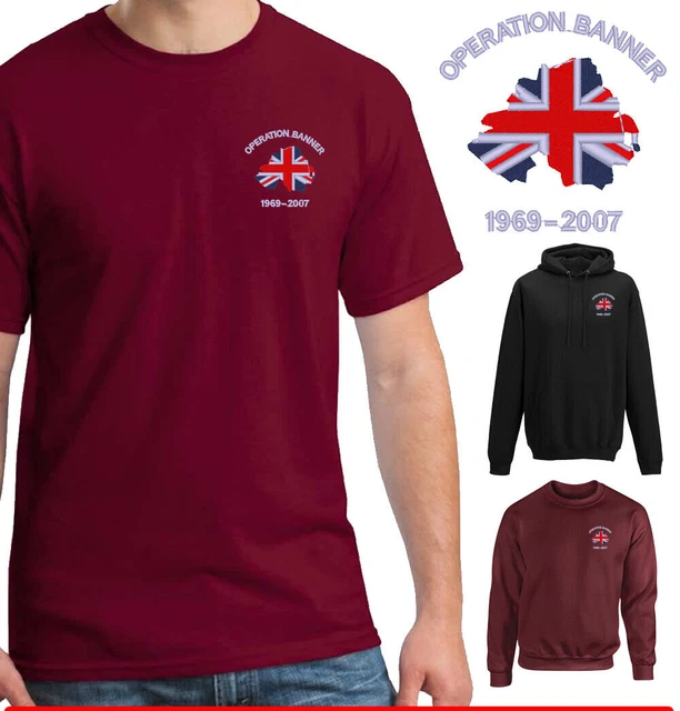 OPERATION BANNER, 1969-2007 Embroidered RUC UDR OP BANNER Northern ...