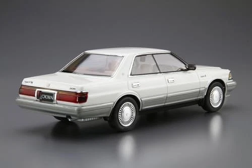 AOSHIMA 1/24 TOYOTA UZS131 Crown Royal Saloon G 1989 Model Car Series ...