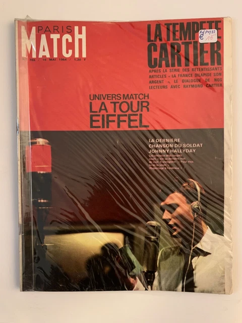JOHNNY HALLYDAY - PARIS MATCH - [ Journal - Revue - Magazine - Book ] EUR 15,00 - PicClick FR