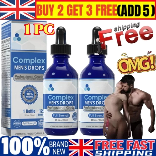NEXUSBIO LABS COMPLEX Men's Drops, Secret Drops for Strong Men, Men’s ...